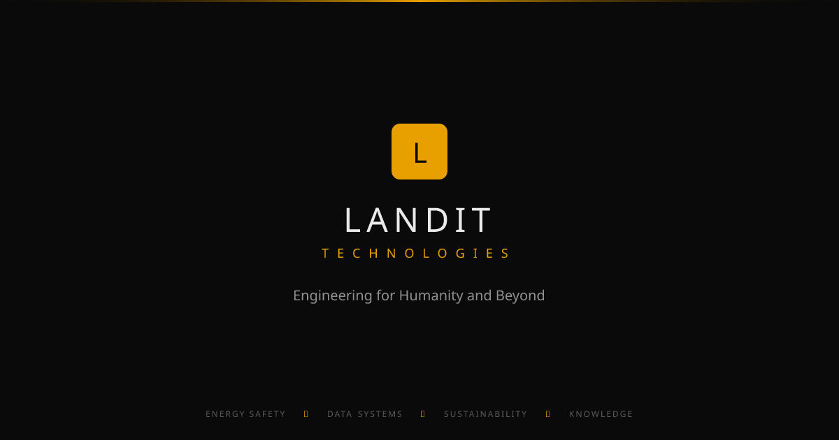 LandIt Technologies — Engineering for Humanity and Beyond